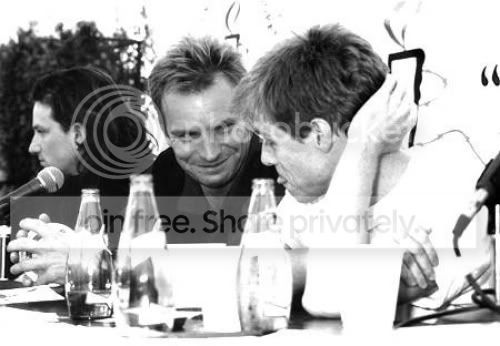 Pic Request: Any with Bono and Sting | U2 Feedback