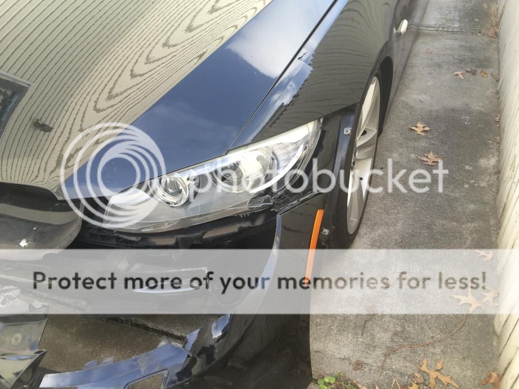 Accident - Minor front end damage - thoughts? Estimates?