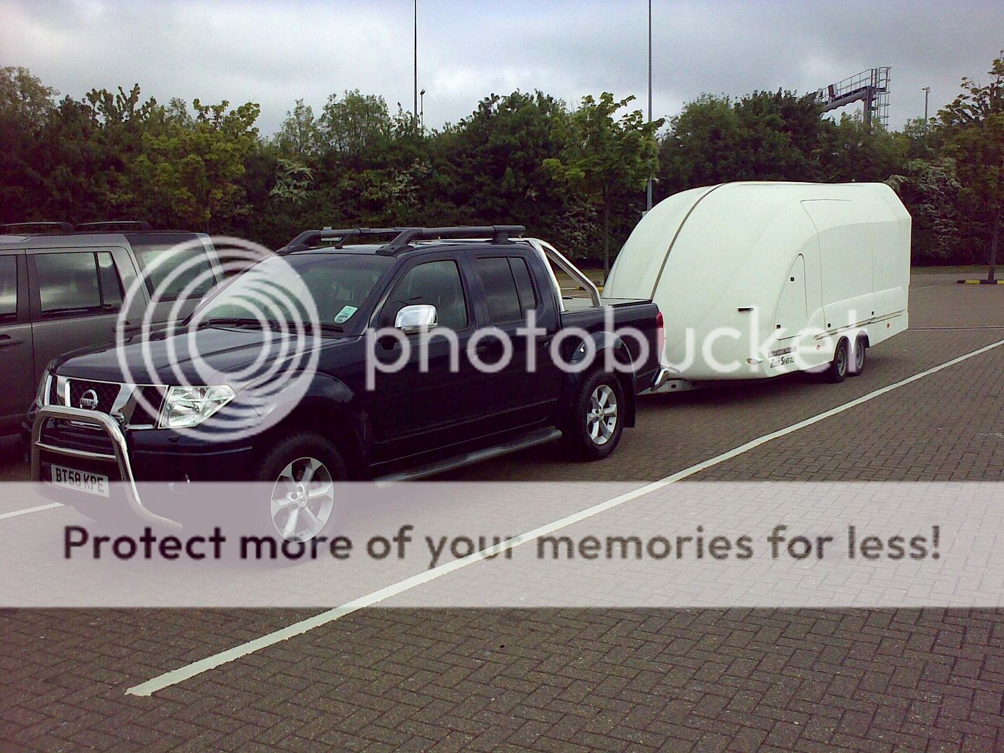 My racecar rig...just towed to Spa and back... | Nissan-Navara.net